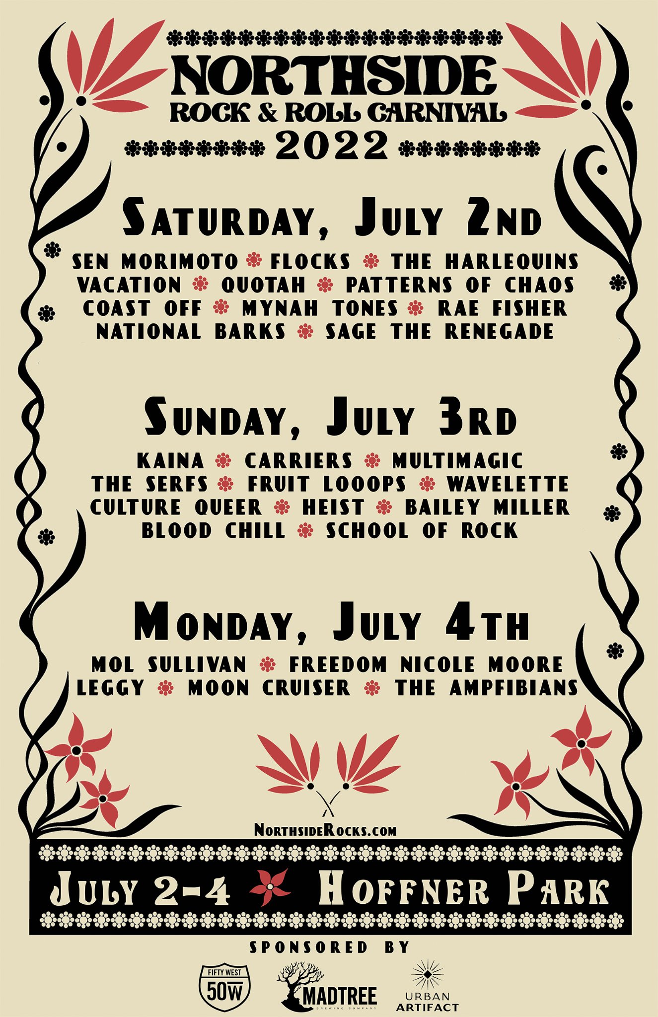 The Northside Rock N’ Roll Carnival returns to Hoffner Park July 2/3/4 ...